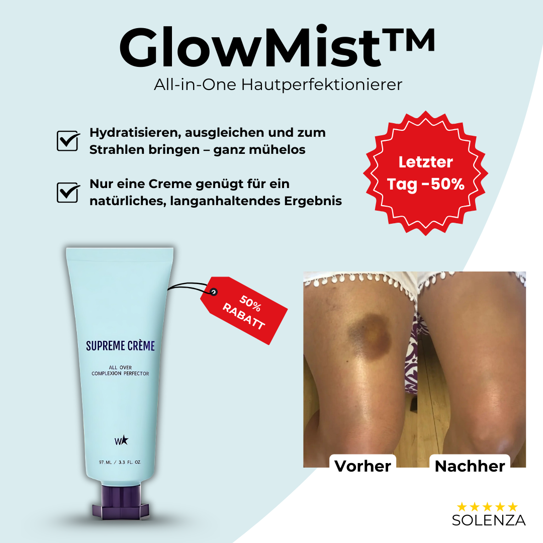 Letzter Tag -50% | GlowMist™ All-in-One Hautperfector – Solenza